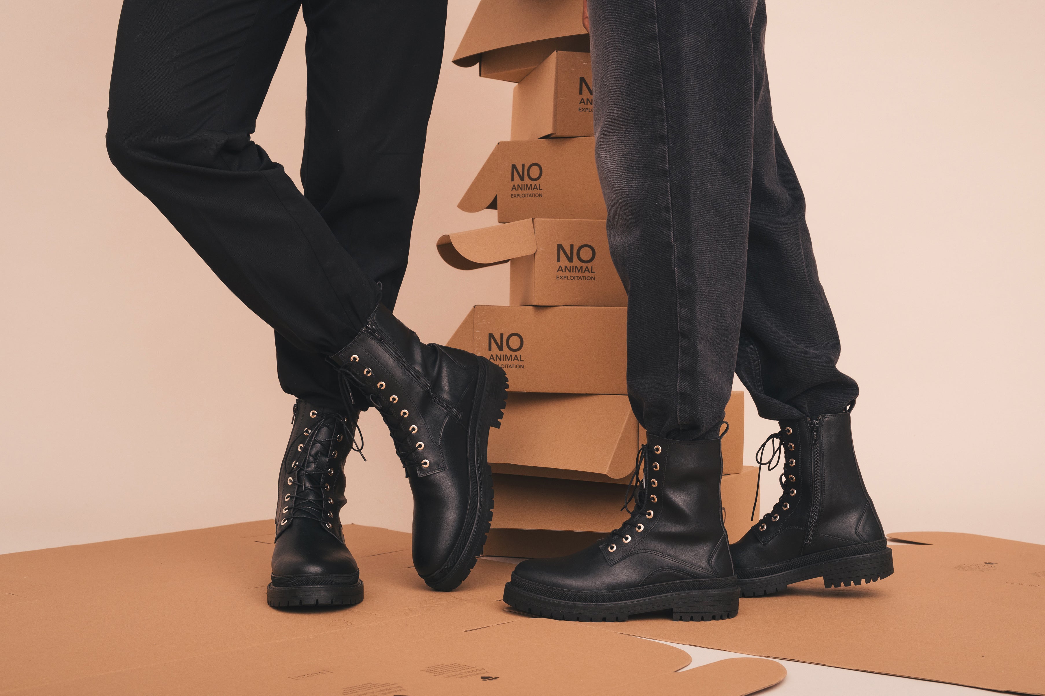Diram Boots — How to Style Vegan Combat Boots | NAE Vegan Shoes