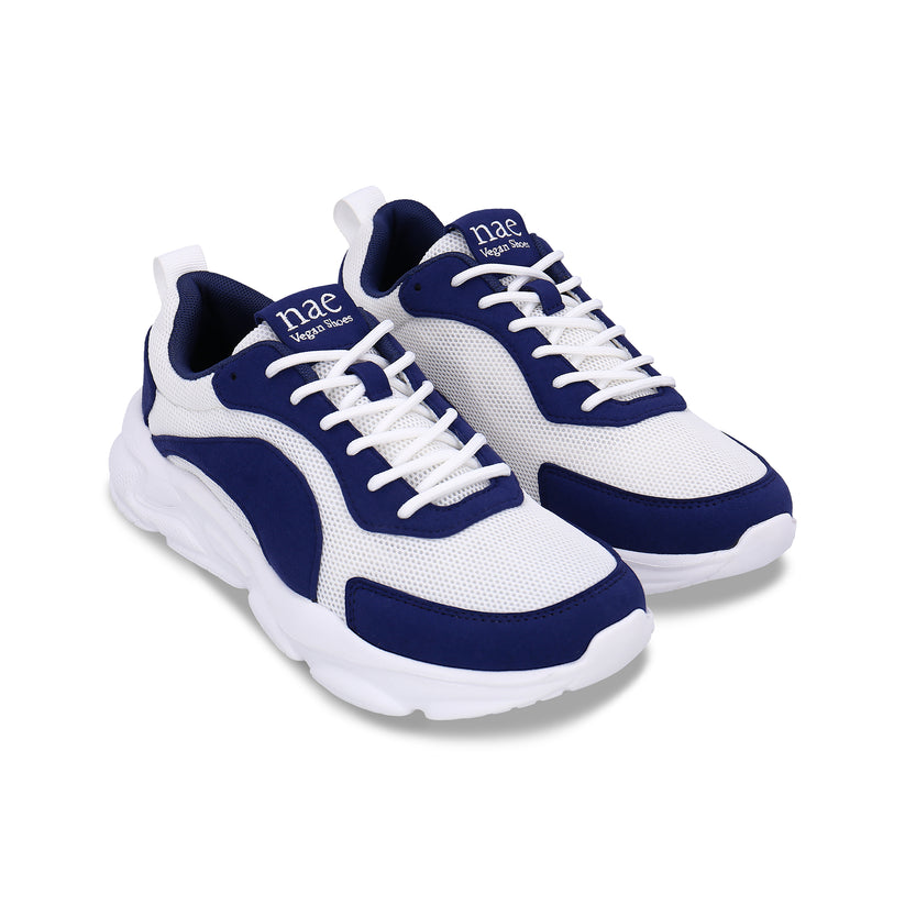 Blue Vegan Athleisure Sneakers | Recycled PET | DAN – NAE Vegan Shoes