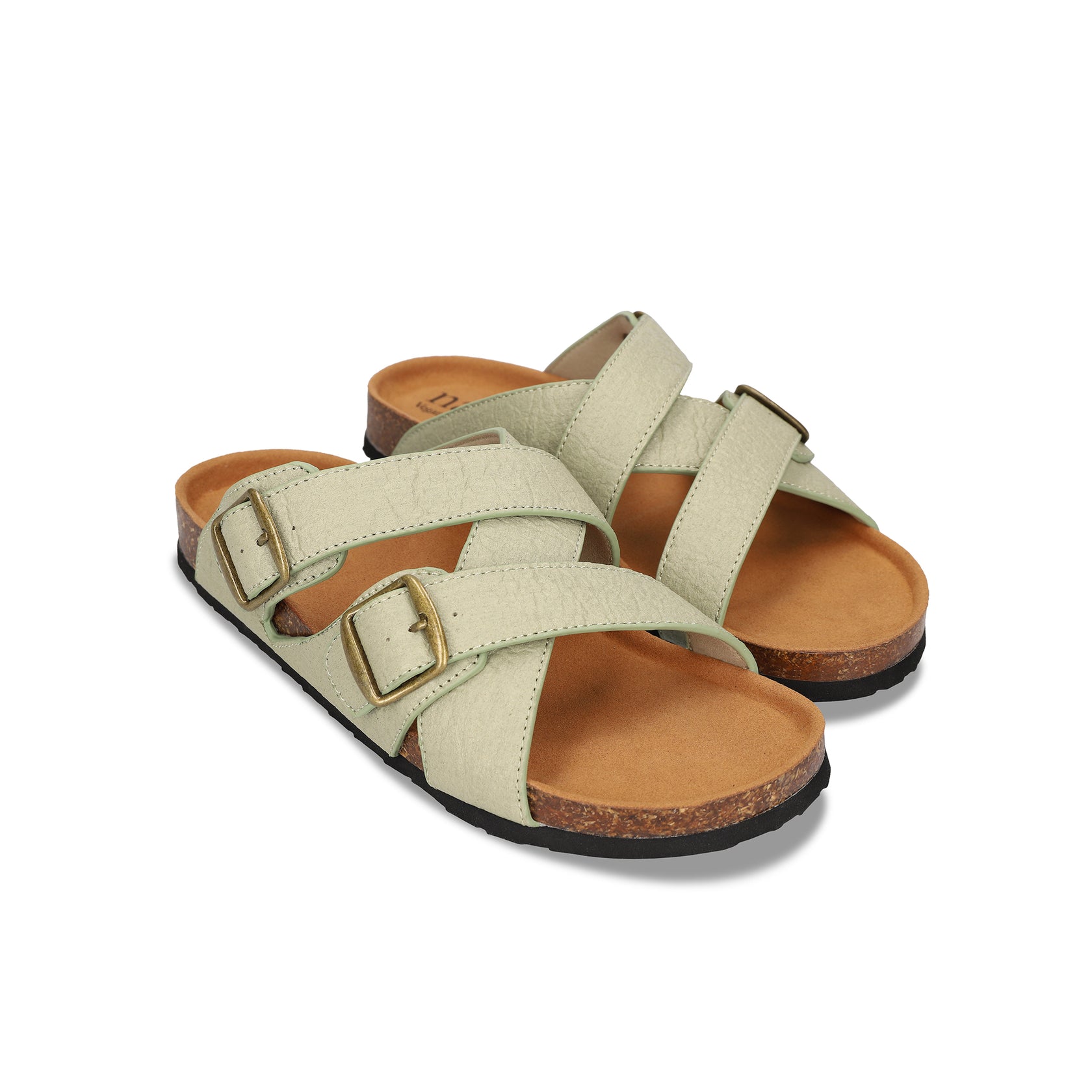 SAMET - Green Vegan Sandals – NAE Vegan Shoes